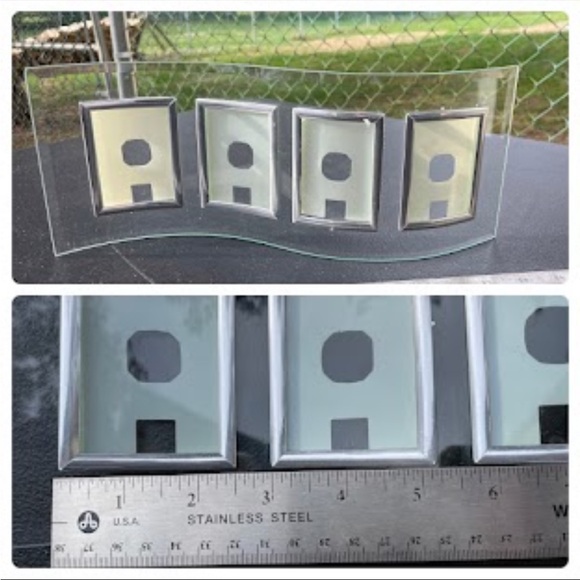 Accents | Wave Picture Frame Wave Shape 4 Pictures | Poshmark